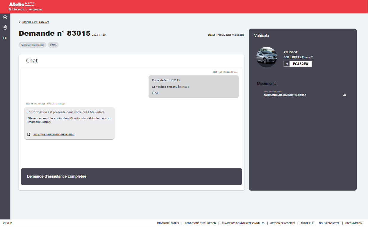 Demandez une démo d'Atelio Data